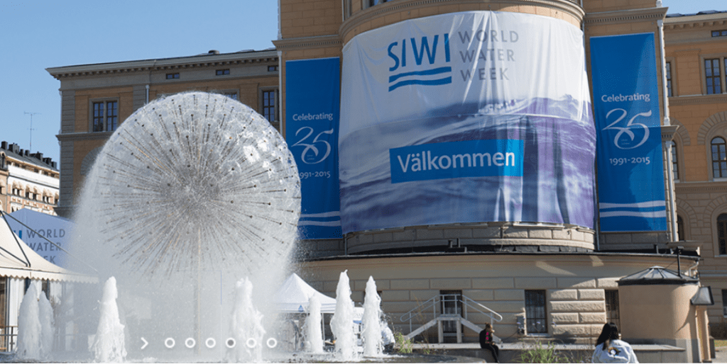 Agenda for Change at Stockholm World Water Week 2018 - Agenda for Change
